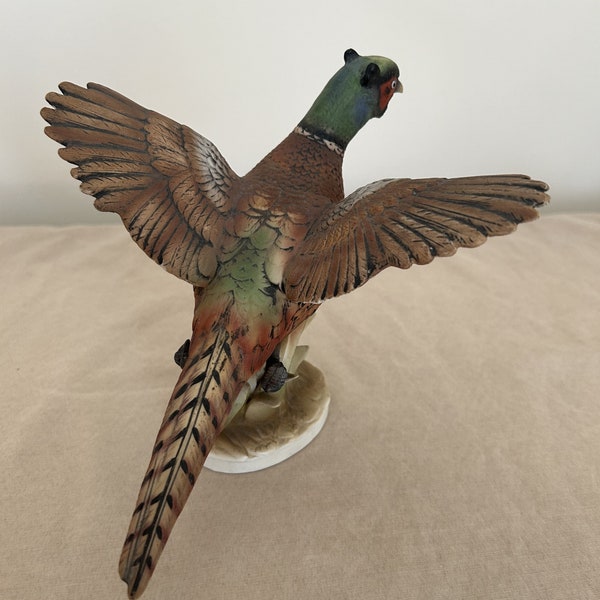 Porcelain Pheasant Figurines - Etsy