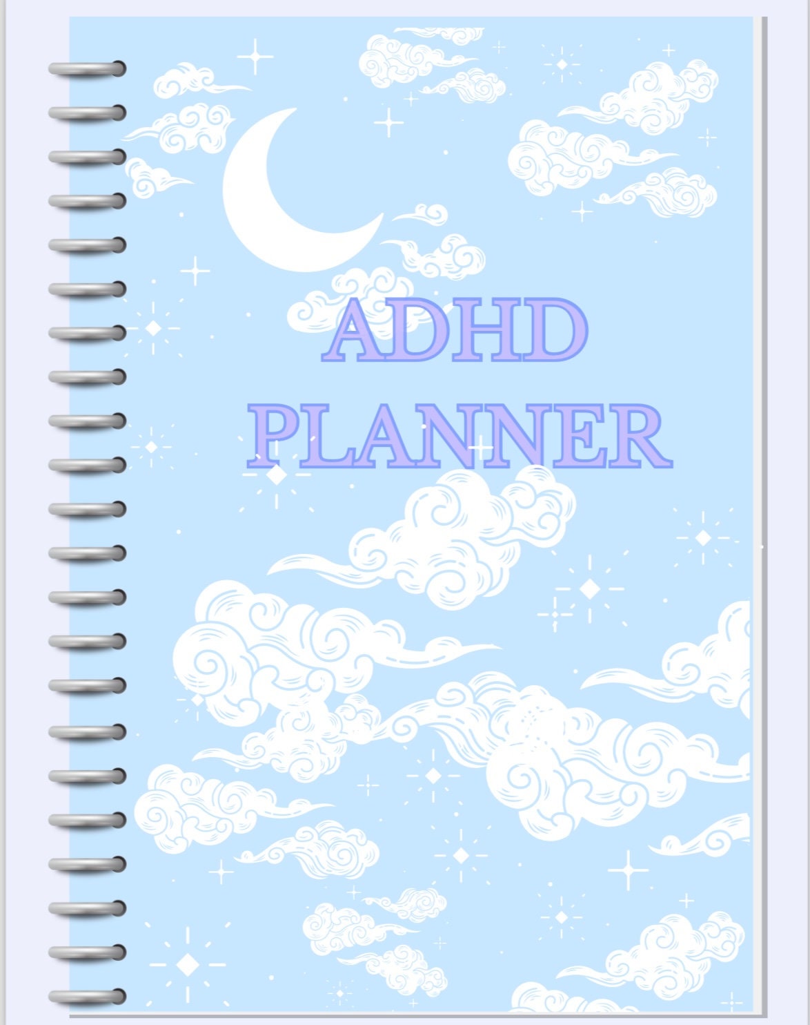 ADHD Digital Planner, Template, Adult Planner, Goodnotes, Instant ...