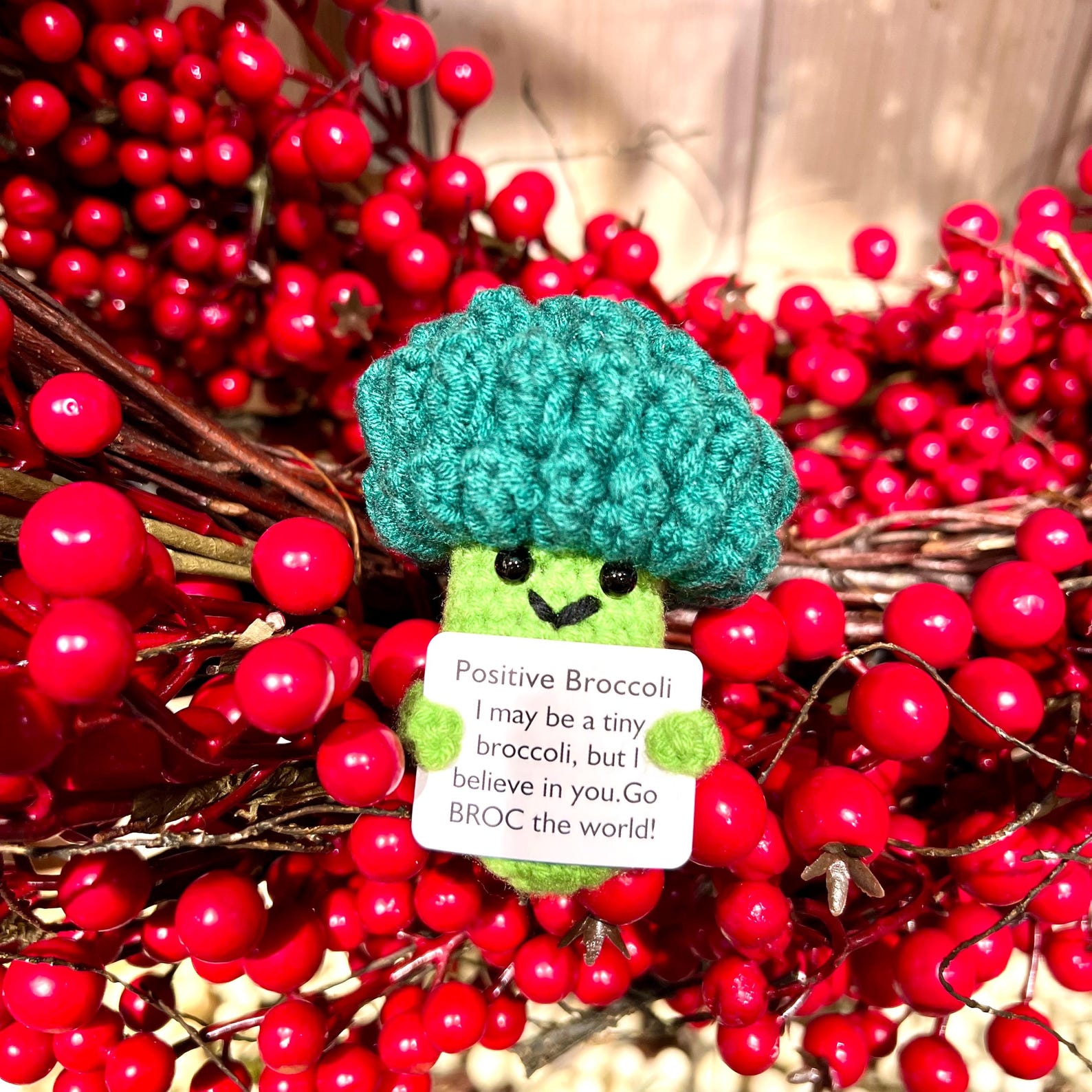 Emotional Support Crochet Toy Mental Health Funny Cute Gift for Her ...