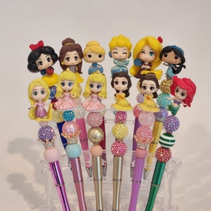 Disney Princess Beaded Pens - Etsy