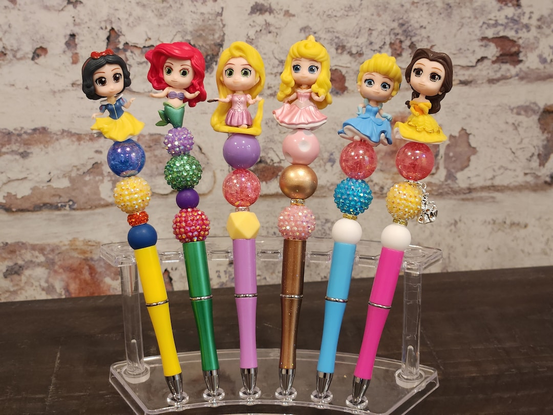Disney Princess Beaded Pens - Etsy