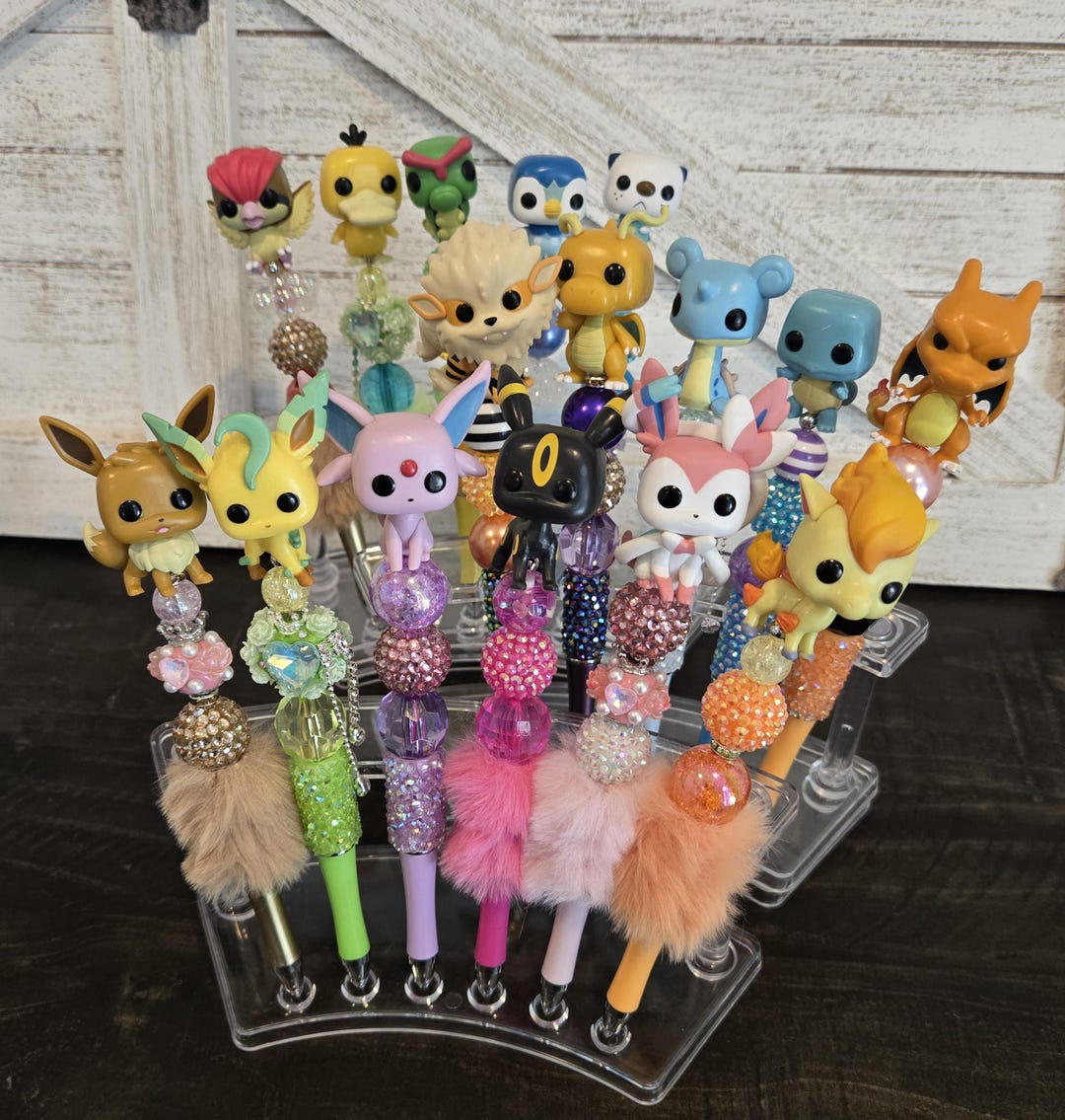 Pokemon Themed Beaded Pens - Etsy