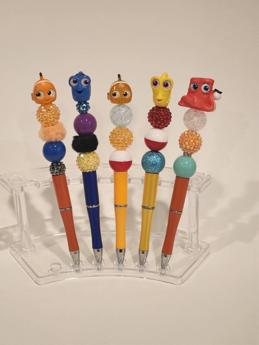 Disney's FINDING NEMO Beaded Pens With Doorable Topper - Etsy