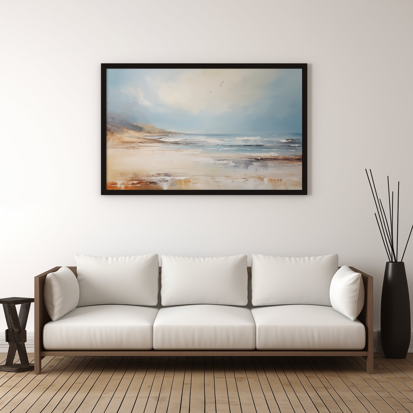 Abstract Seascape Modern Oil Painting Digital Download - Etsy
