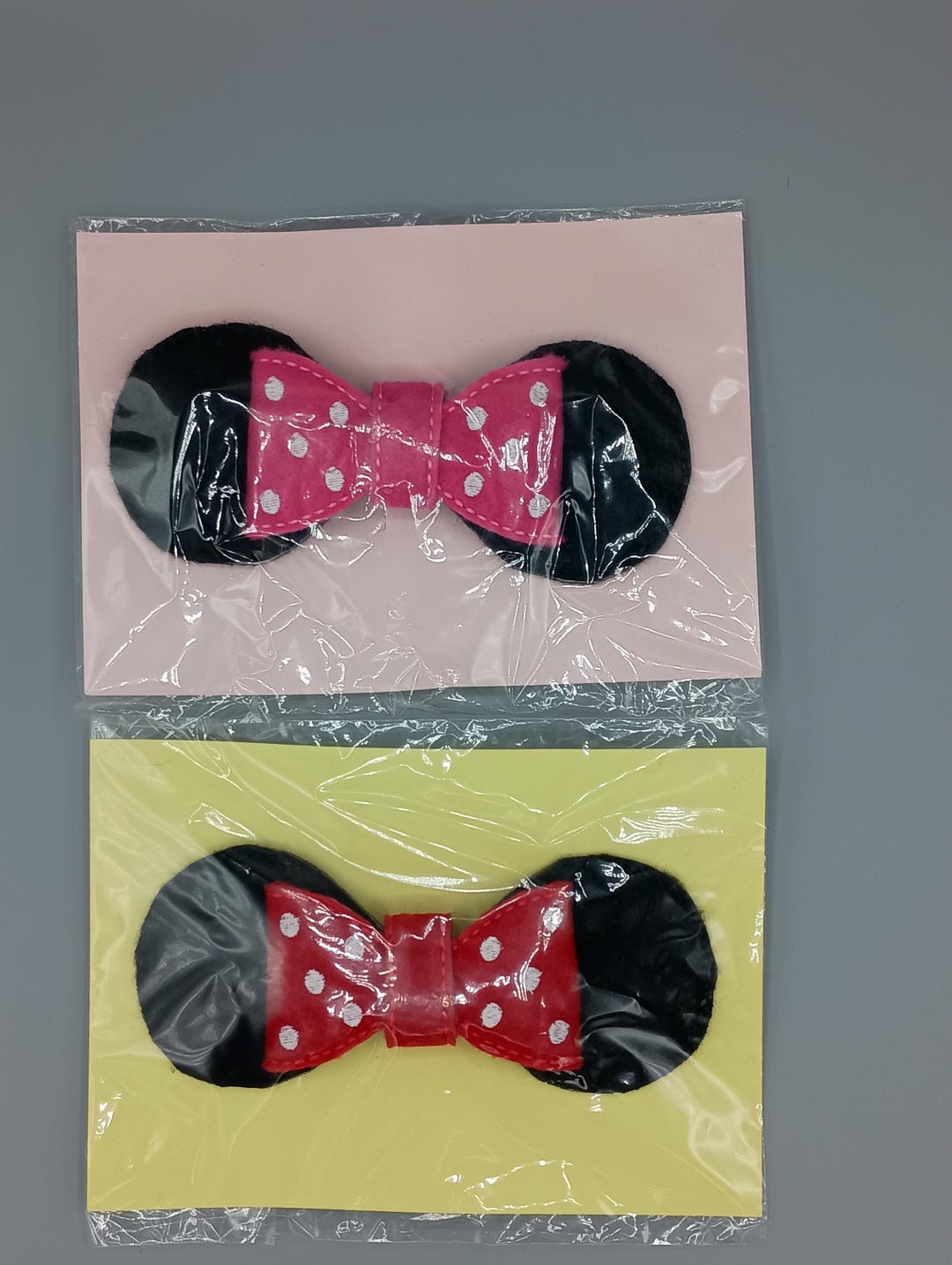 Minnie Mouse Bow, Little Girl Birthday Gift, Cute Mini Bows, Girly Bow ...