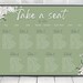 Personalised Wedding Seating Plan Table Sign Digital Download Fully ...