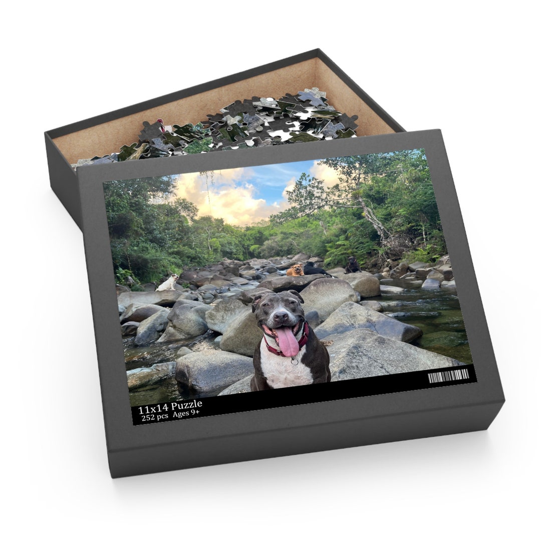 Sweetie in the Middle of the River Puzzle (120, 252, 500-piece) - Etsy