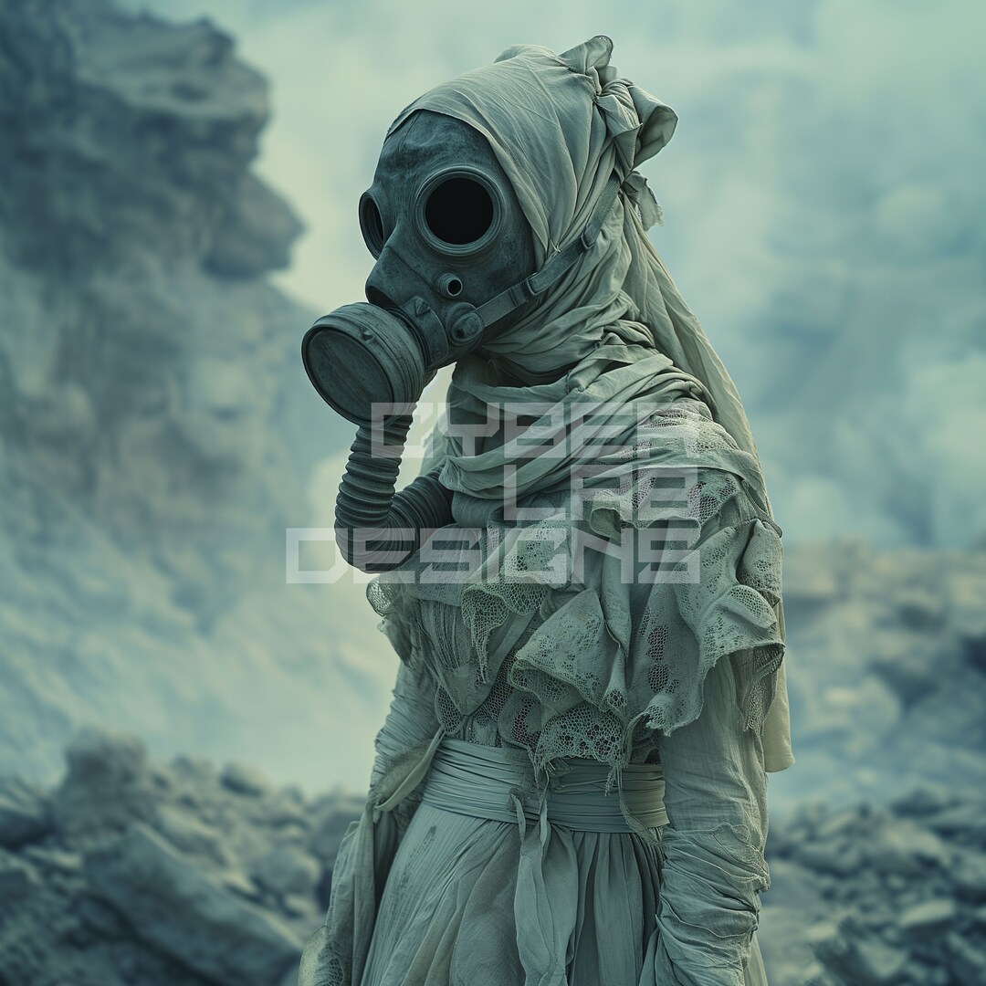 Woman in Gas Mask Surrealism Art Gas Mask Art Digital Download - Etsy
