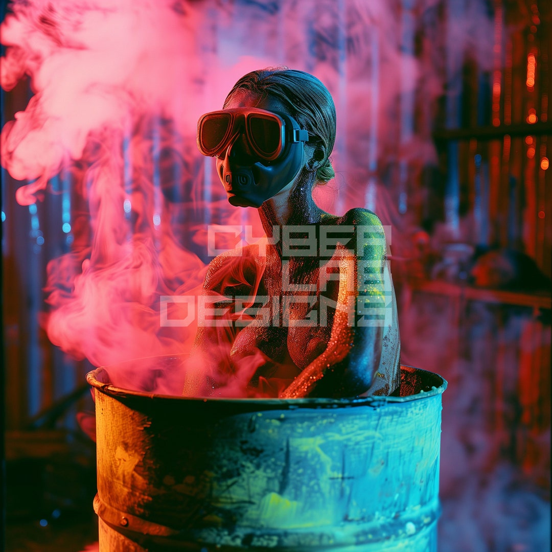 Woman in Gas Mask Surrealism Art Gas Mask Art Digital Download - Etsy