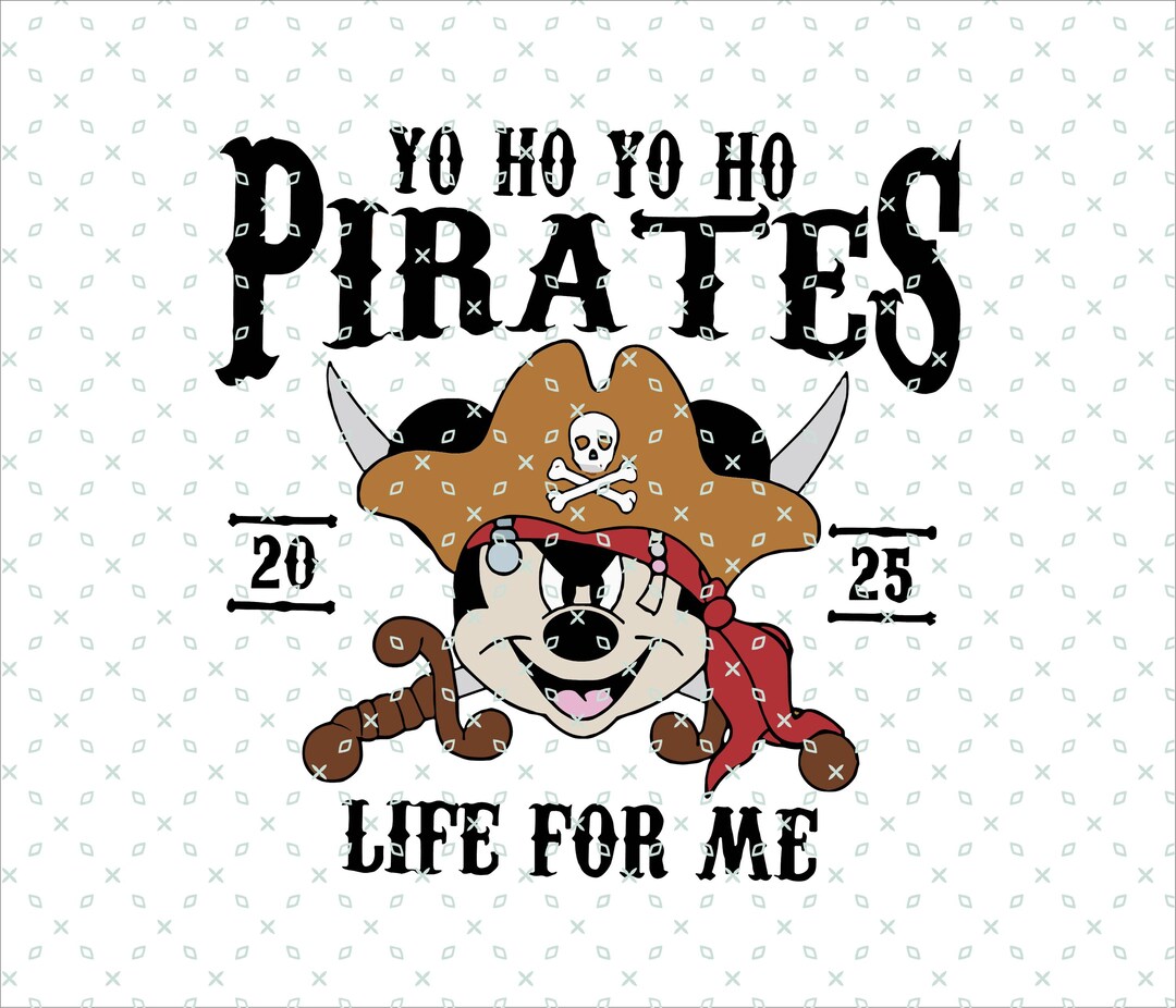 Yo Ho Yo Ho A Pirate's Life for Me 2025, Mickey Pirates Png, Mickey and ...