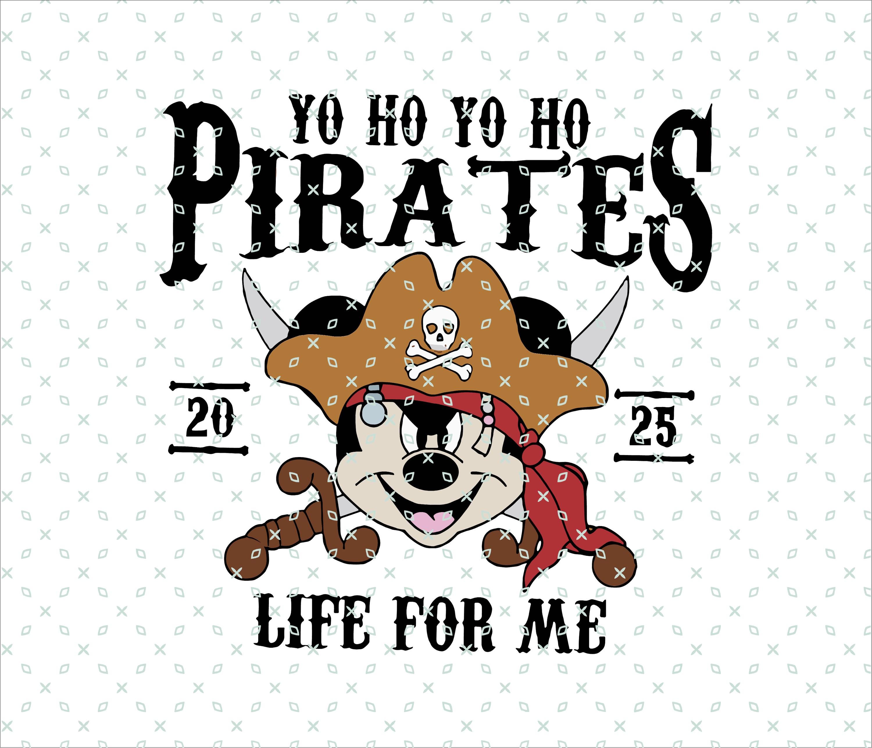 Yo Ho Yo Ho A Pirate's Life for Me 2025, Mickey Pirates Png, Mickey and ...
