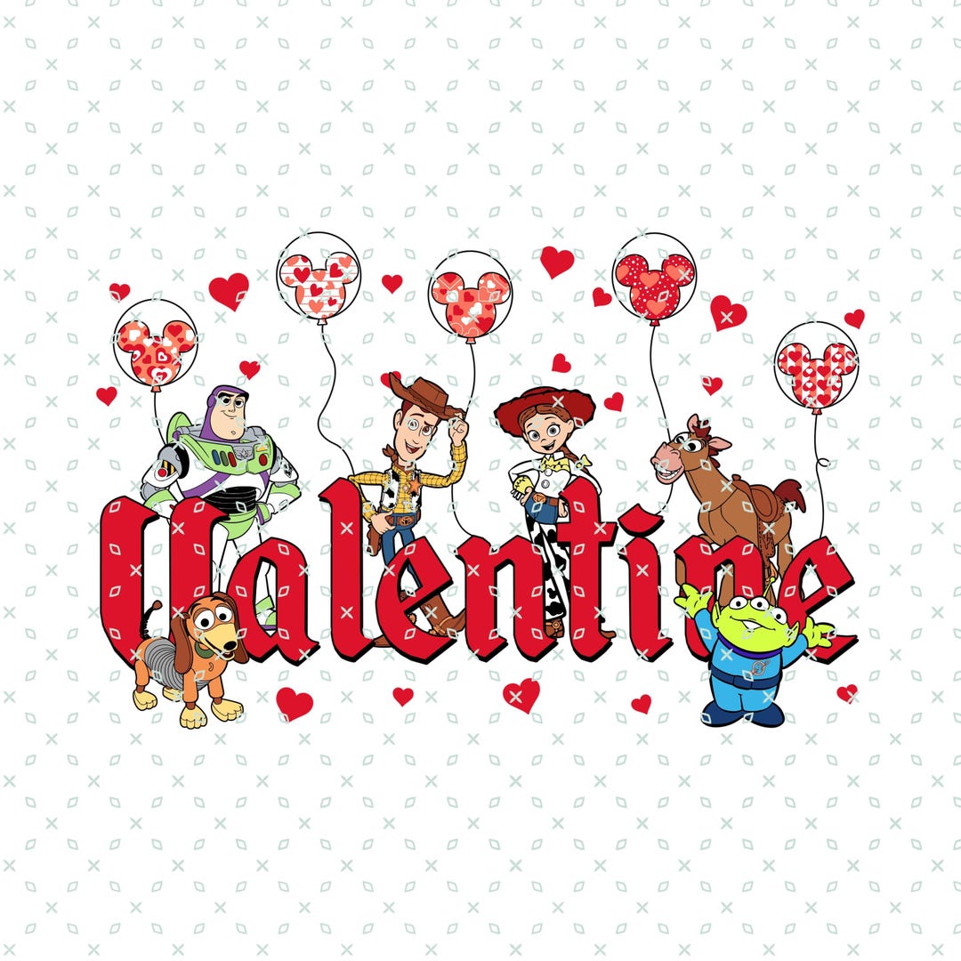Happy Valentines Day, Toy Story Valentines Day Png, Be Mine Valentine ...