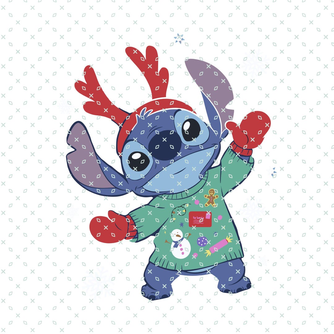 Merry Stitchmas Png, Merry Christmas Png, Merry Christmas Stitch Png ...