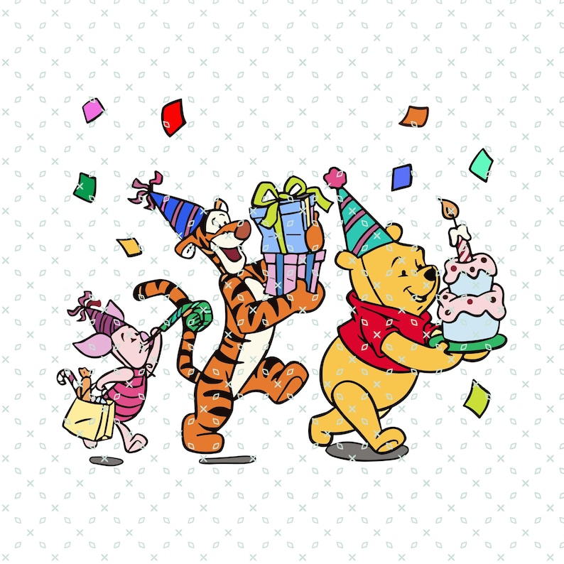 Winnie the Pooh in My Birthday Era, Pooh Birthday, Winnie Birthday ...