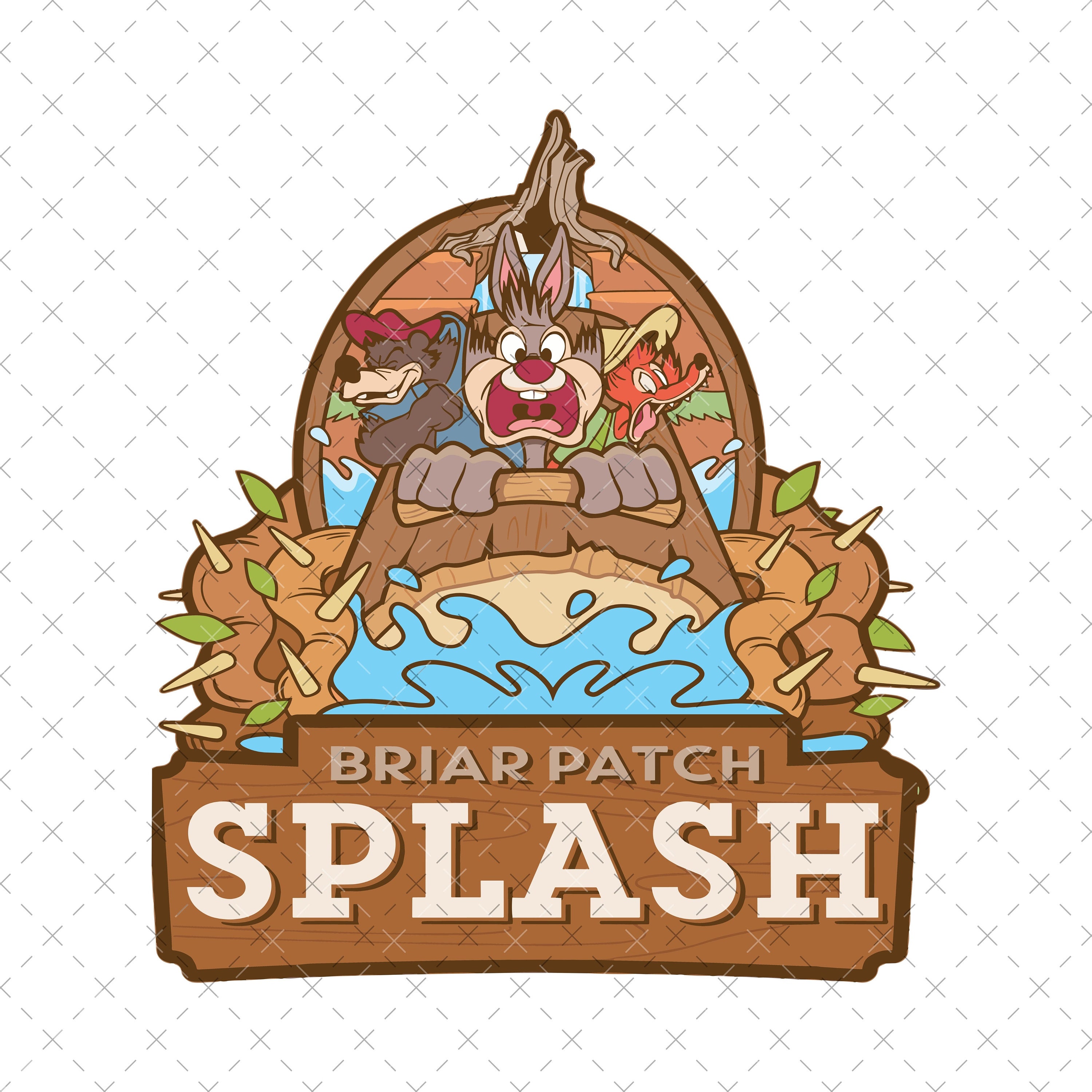Briar Patch Splash, Splash Mountain Png, Splash Mountain Svg, Family Vacation 2024, Family Trip ...