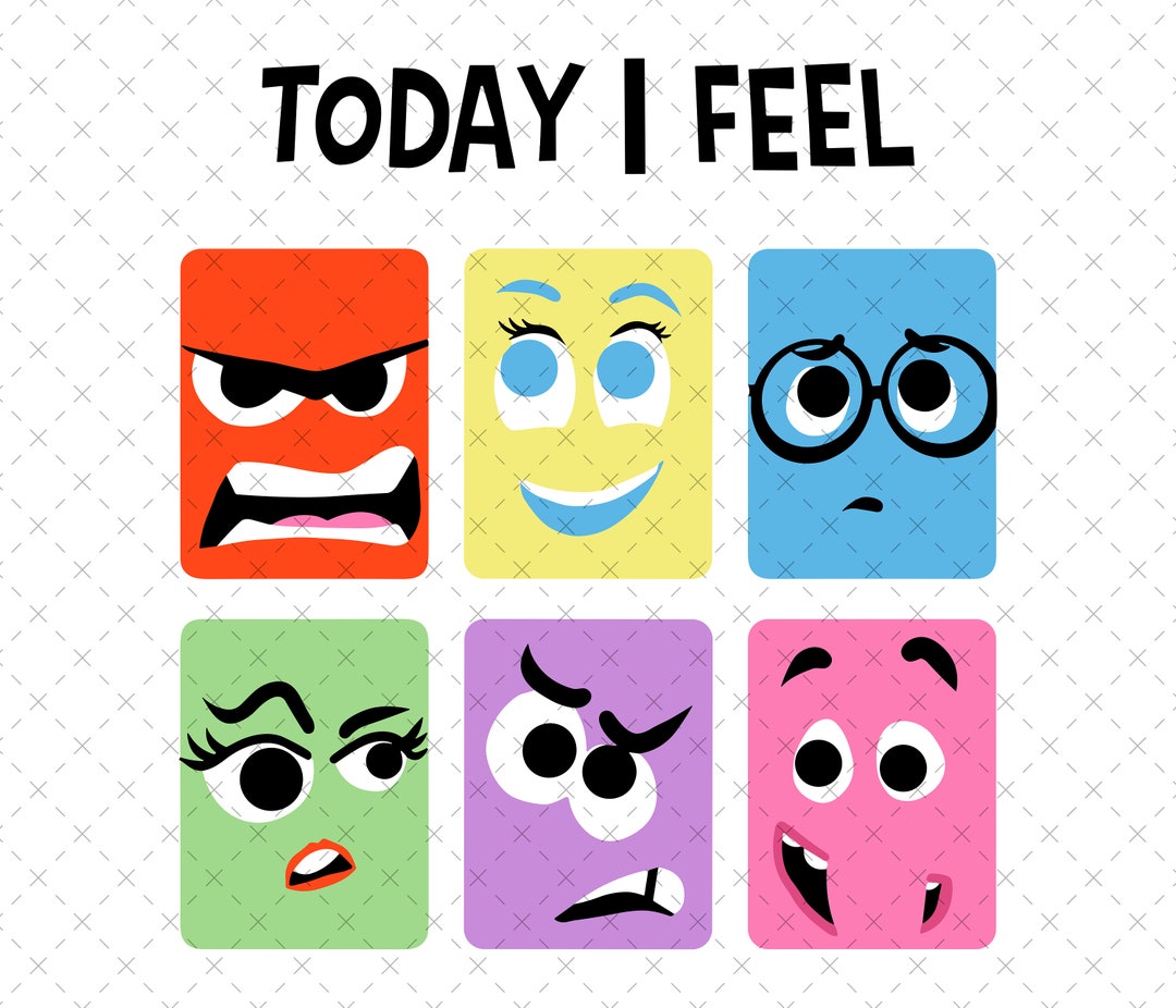Inside Out, Inside Out Characters Svg Png, Inside Out Svg, Inside Out ...