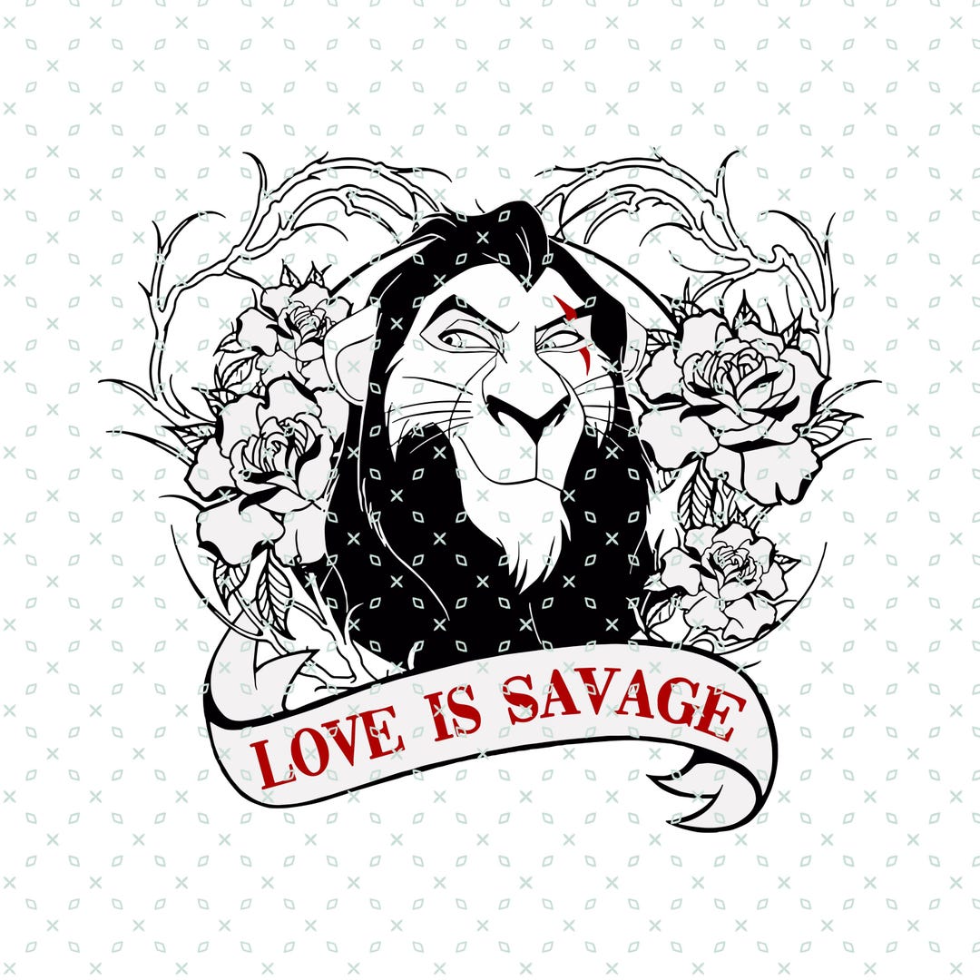 Lion King Scar Love is Savage, Lion King Scar, Lion King Png, Lion King ...