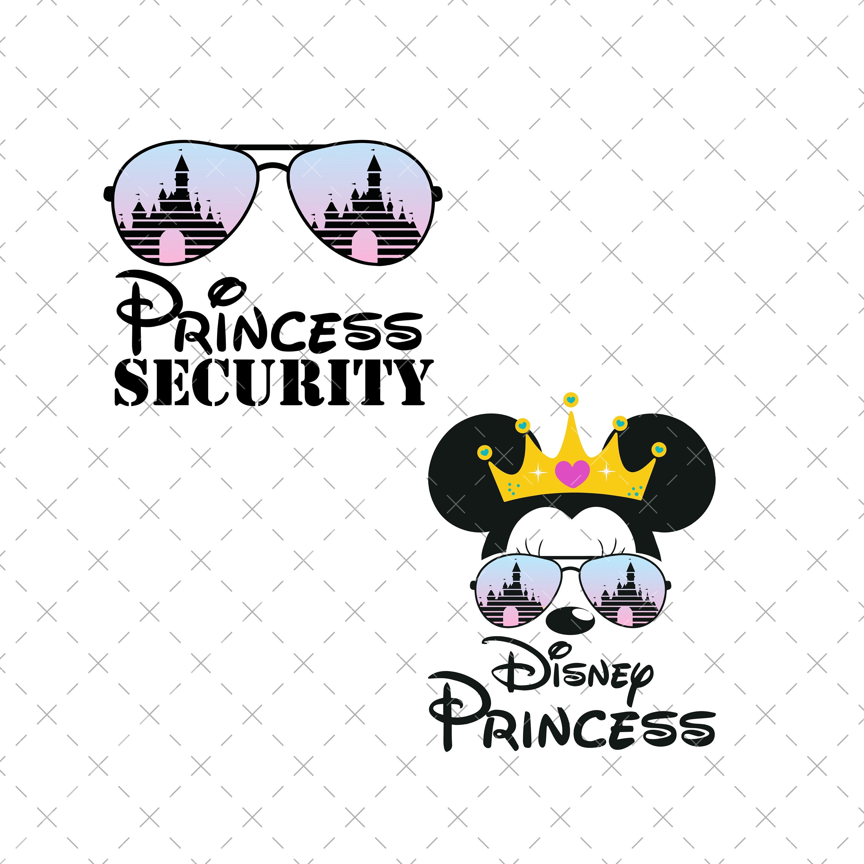 Princess, Princess Security Svg, Funny Dad Boyfriend Security Svg ...