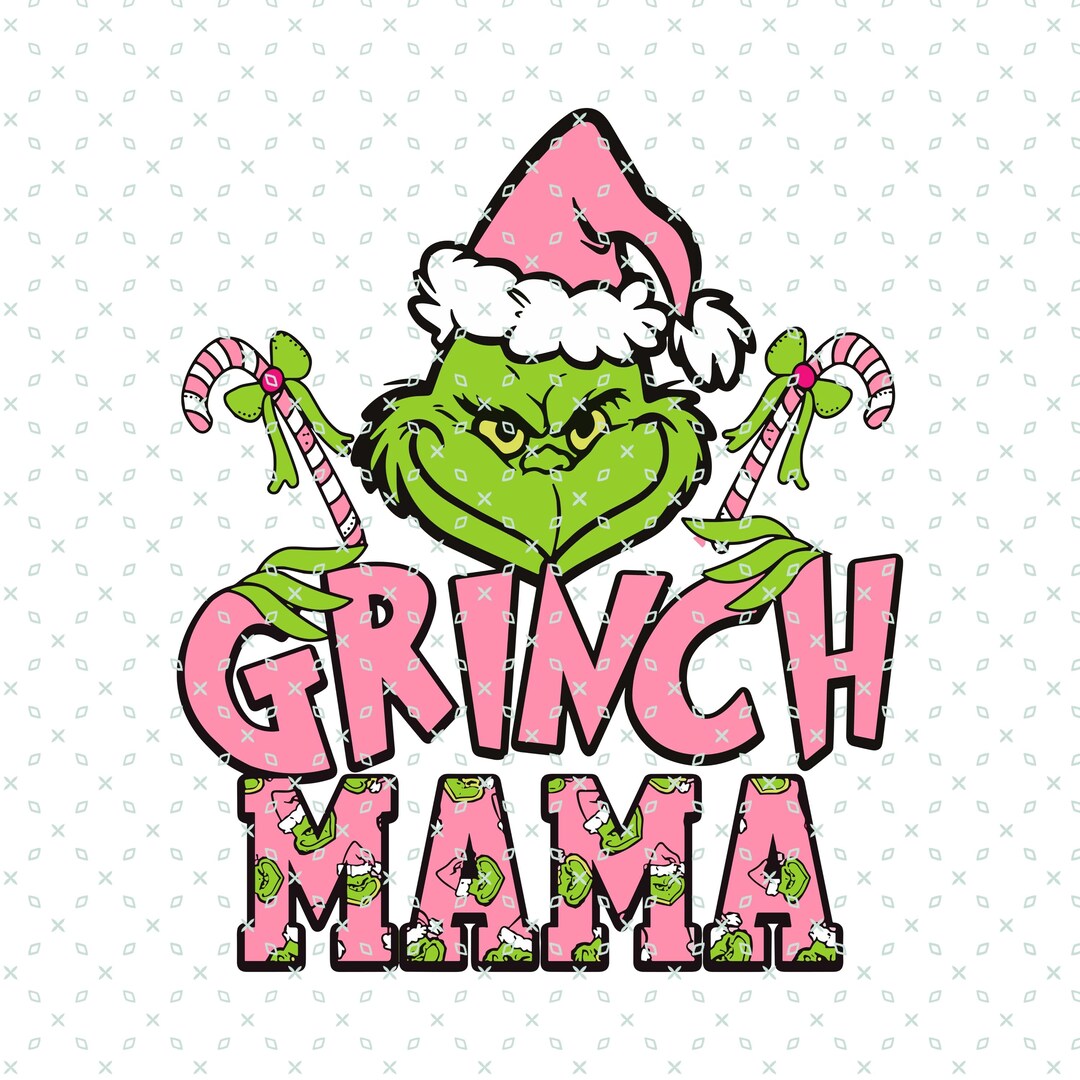 Grinch Mama, Grinch Mimi, in My Grinch Era Png, Christmas Era Png ...