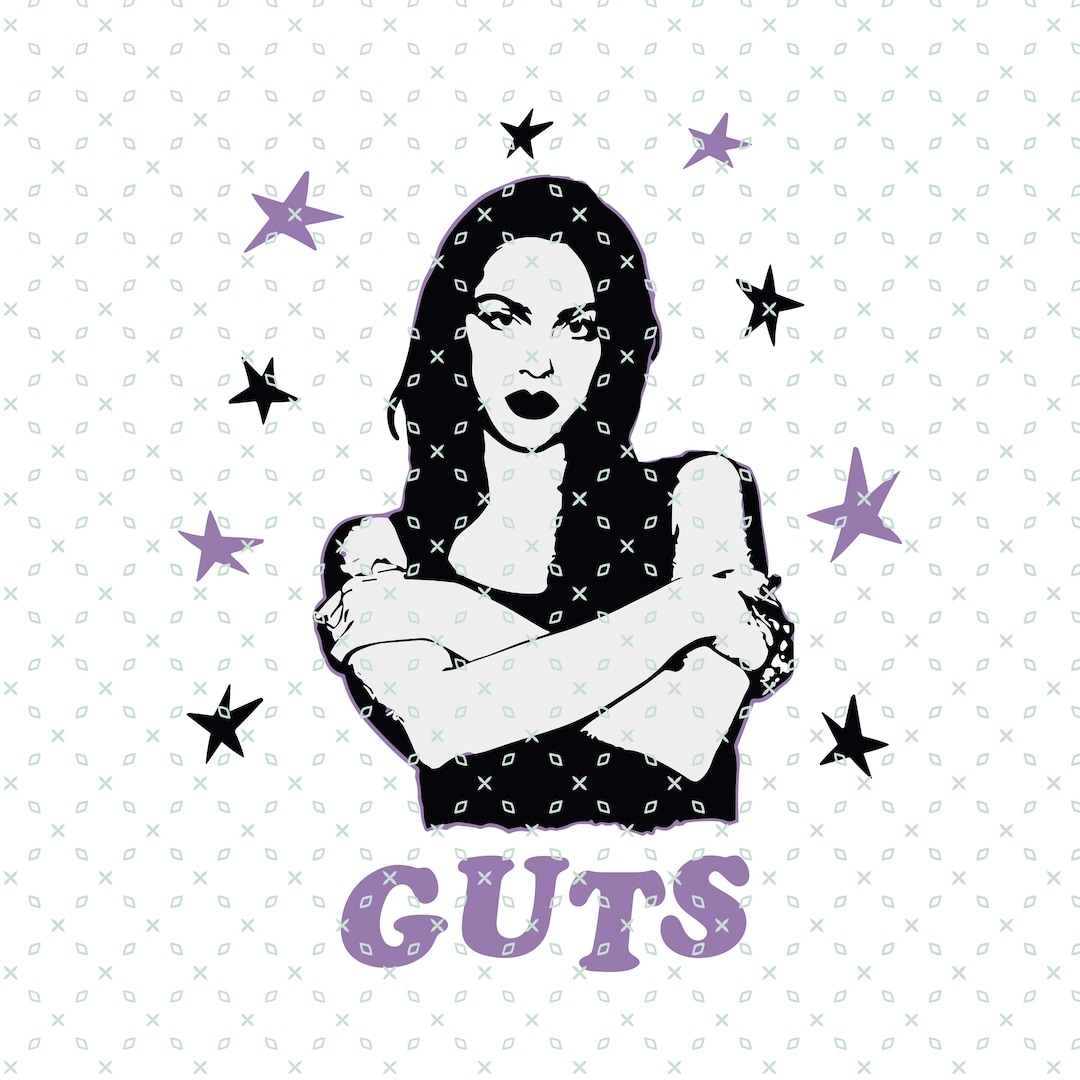 Olivia Rodrigo Guts World Tour Png, Guts Tour 2024 Png, Concert Shirt ...