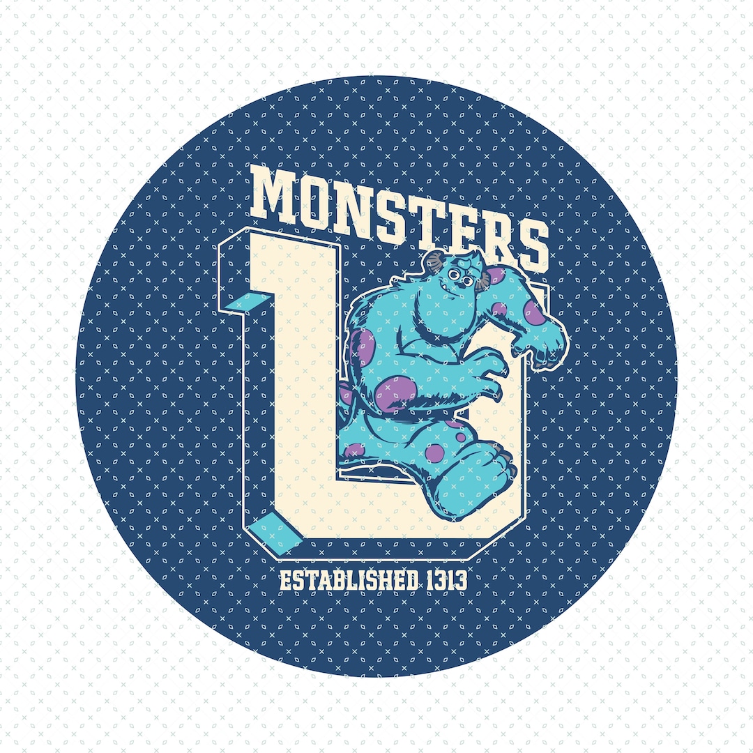 Retro Monsters University Svg, Monsters University Png, Monsters ...