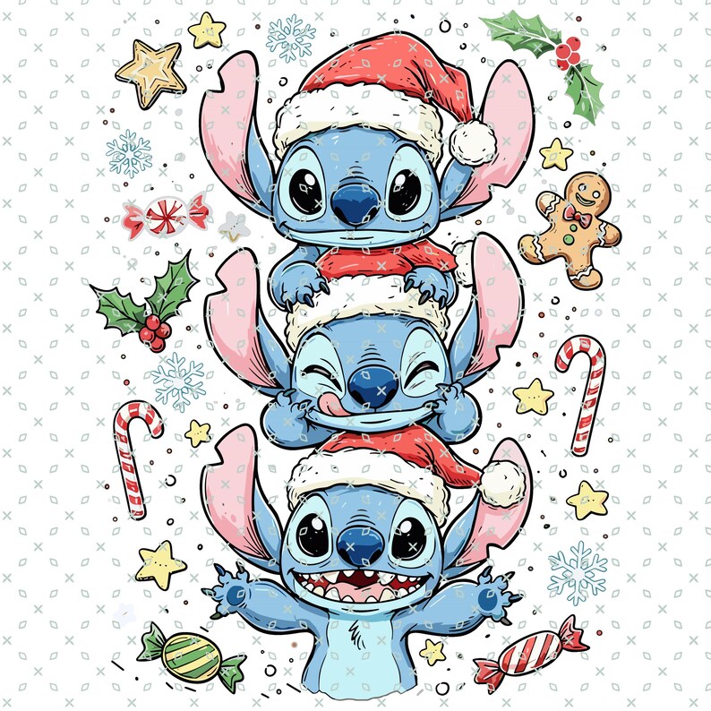 Merry Stitchmas Png, Merry Christmas Png, Merry Christmas Stitch Png ...
