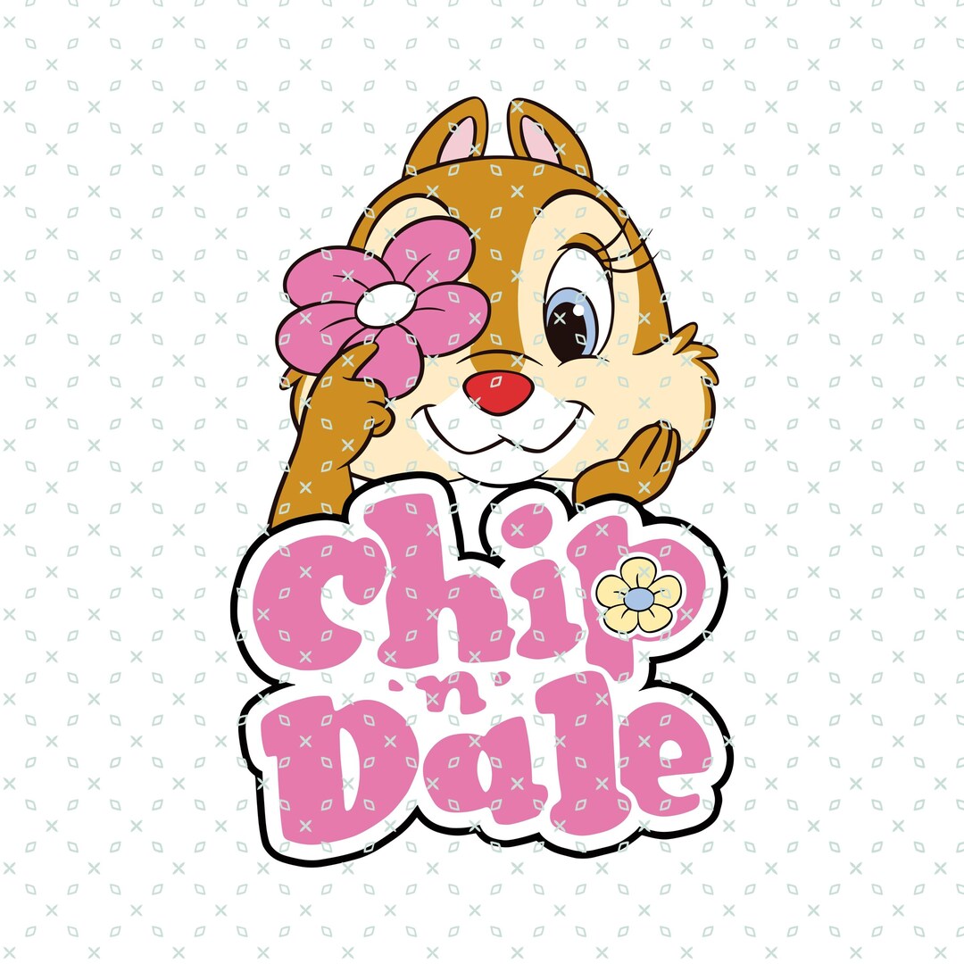 Chip and Dale Png, Dale Flower Png, Chip and Dale Svg, Chip Dale Svg ...
