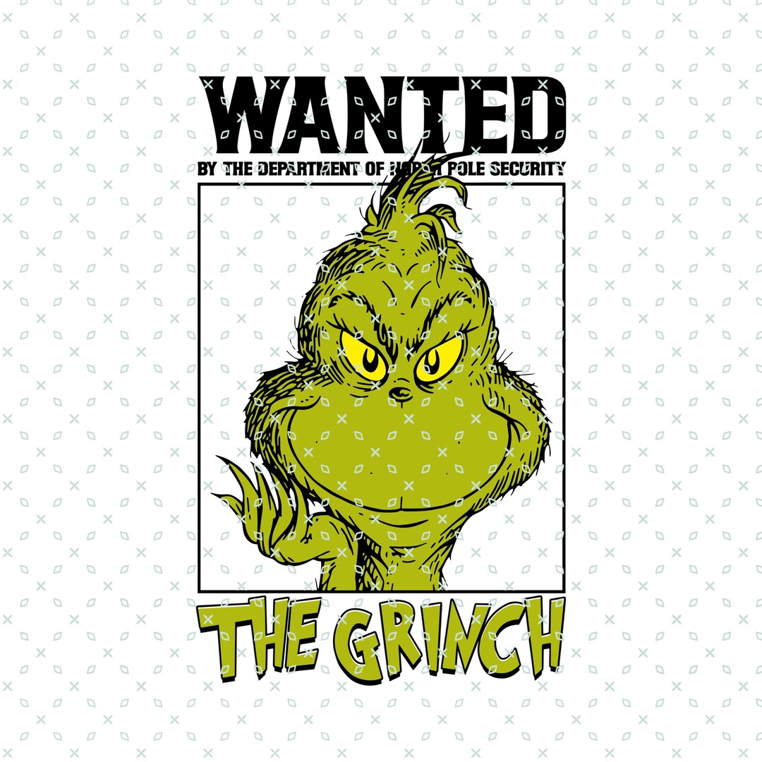 Wanted the Grinch, in My Grinch Era Png, Funny Grinch, Christmas Era ...