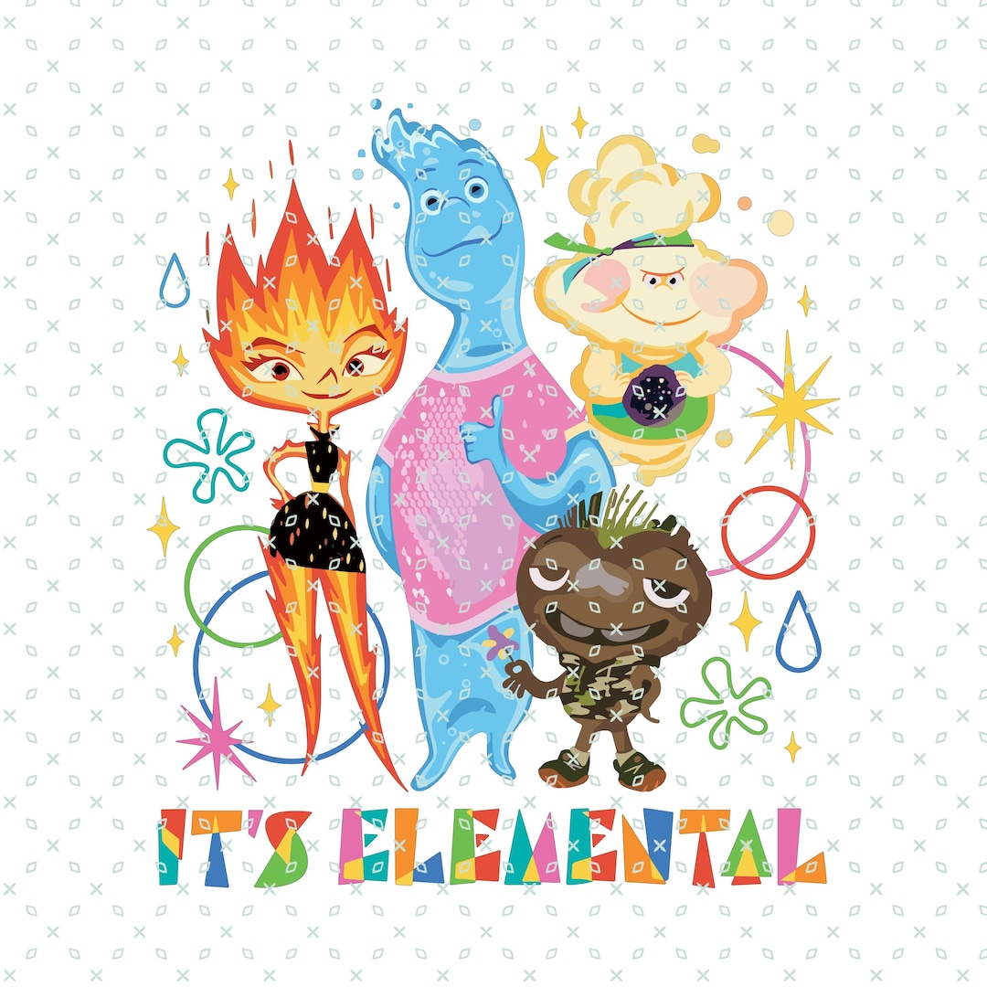Elemental Characters Group Its Elemental, Elemental Png, Elemental ...