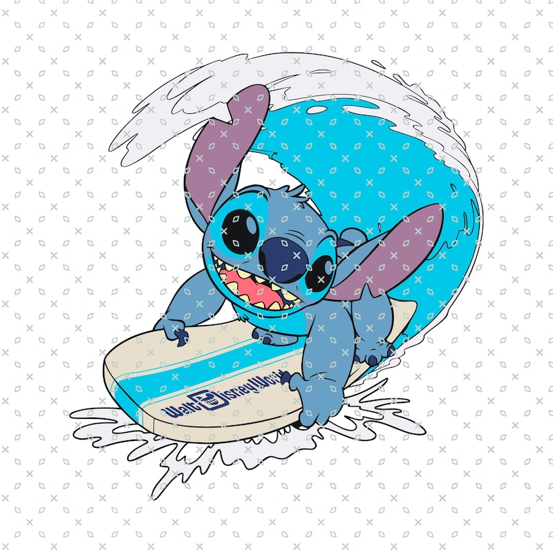 Lilo and Stitch Surfboard - Etsy