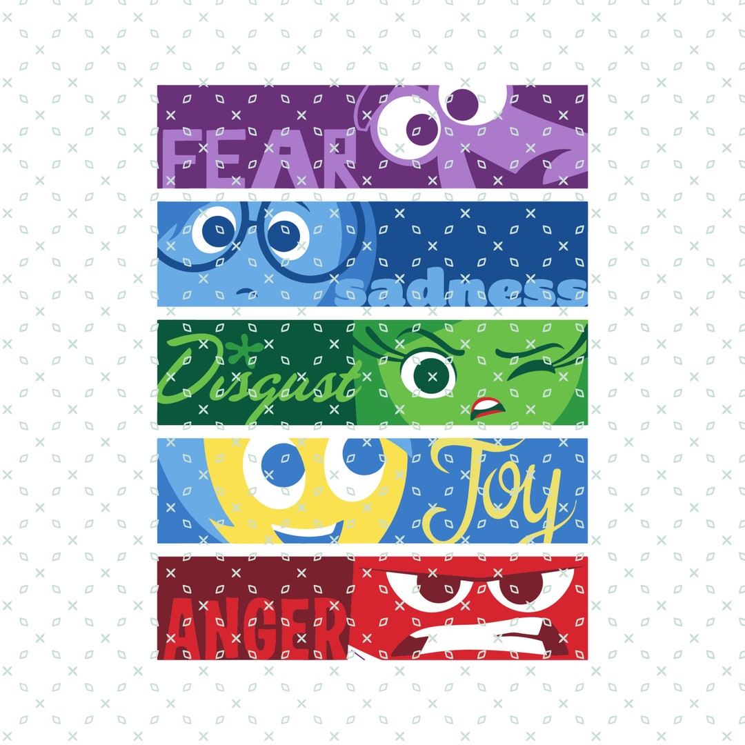 Inside Out, Inside Out Characters Svg Png, Inside Out Svg, Inside Out ...