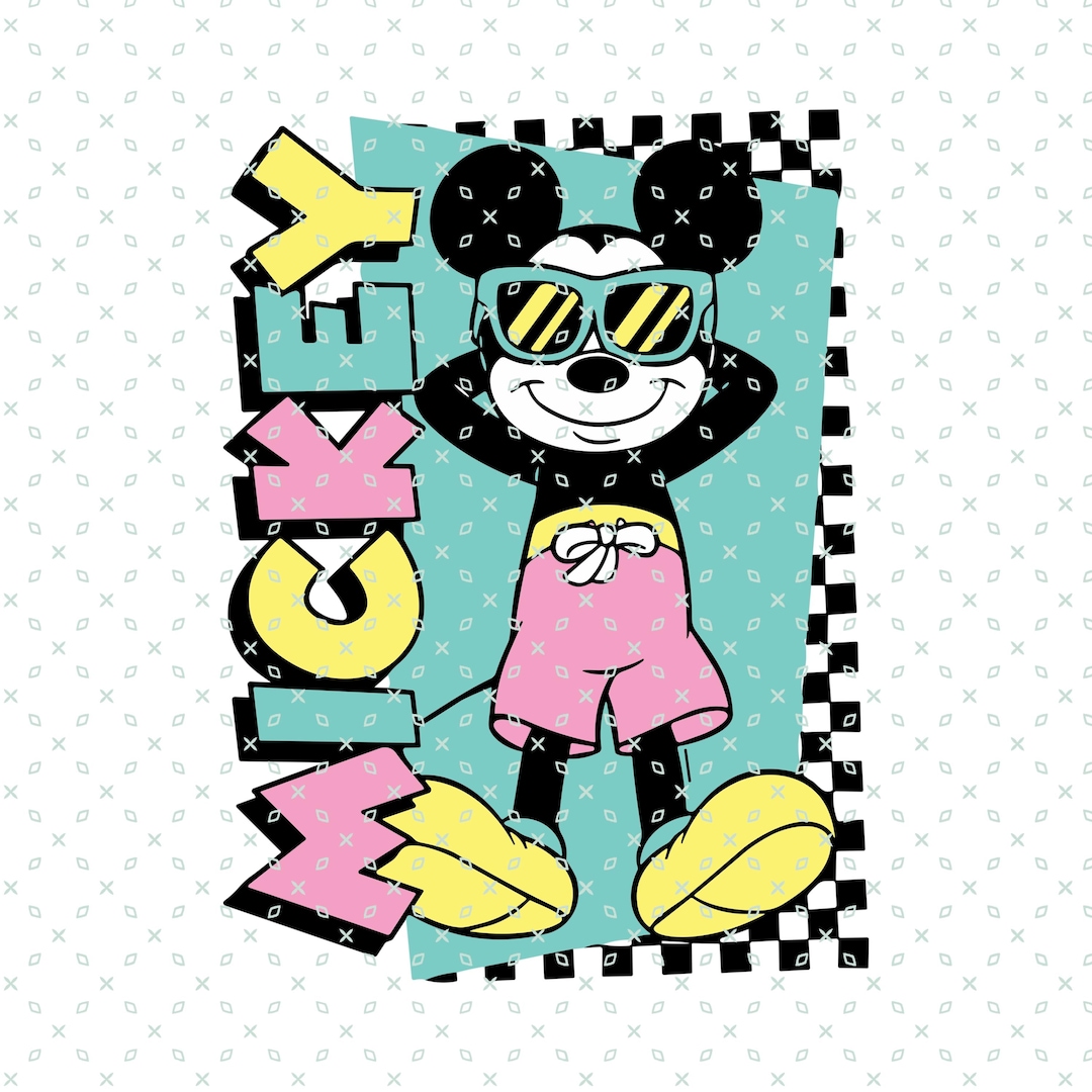 Mickey Mouse Summer, Mickey Mouse Retro Chill, Magic Kingdom, Family ...