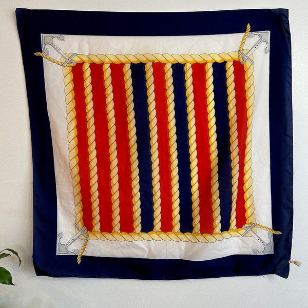 Nautical Scarf - Etsy