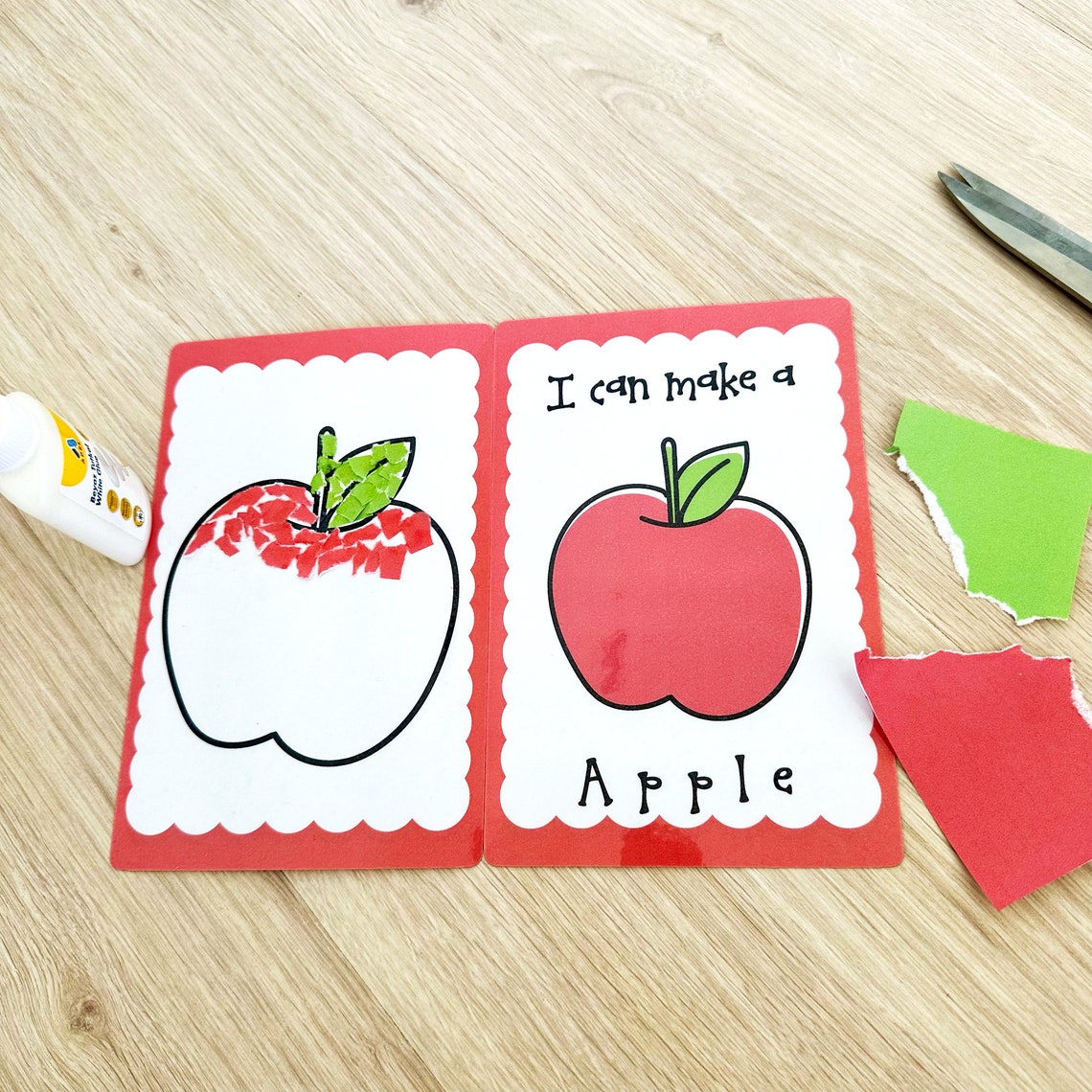 Preschool Printables, Cut and Glue, Printable Fruits Activity ...