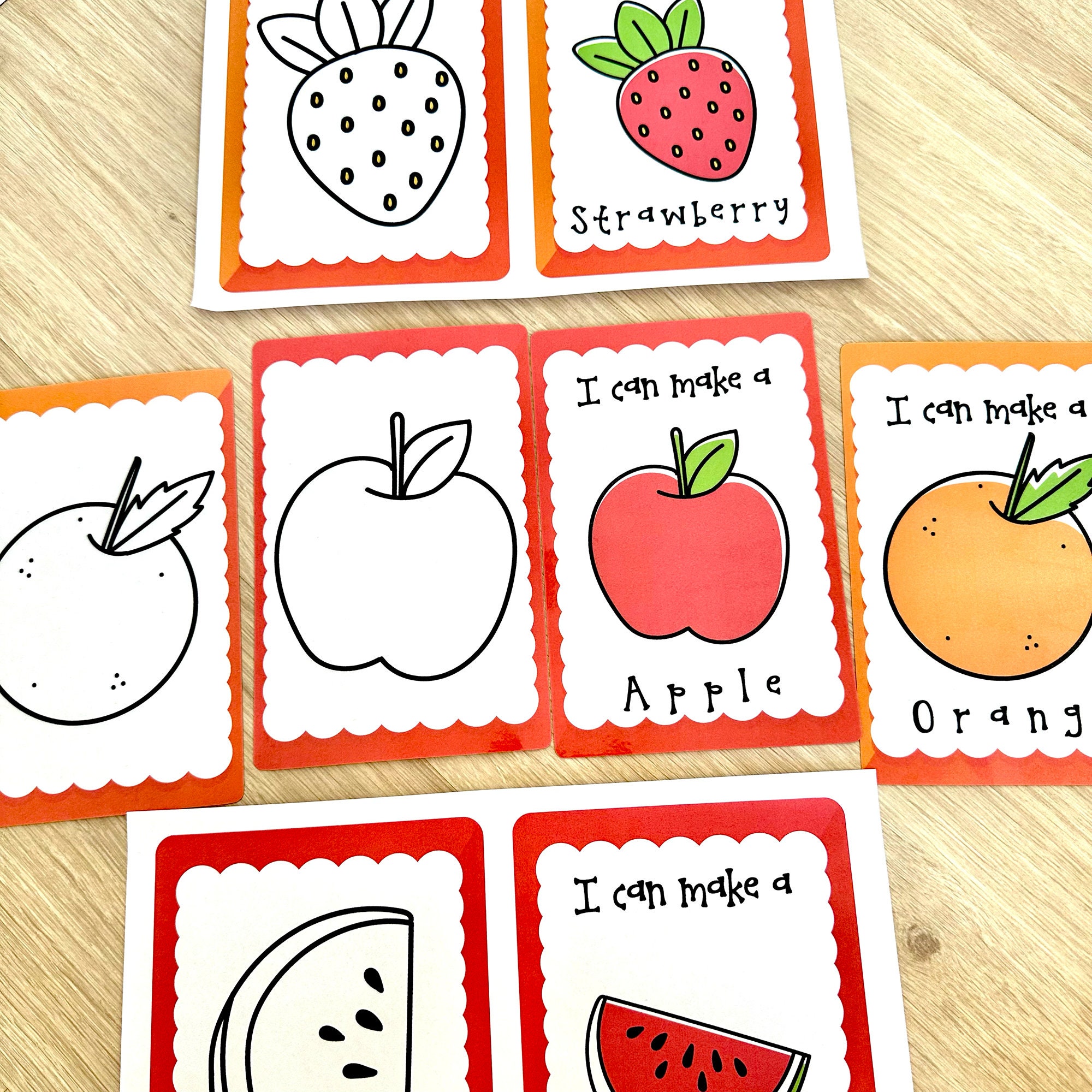 Preschool Printables, Cut and Glue, Printable Fruits Activity ...