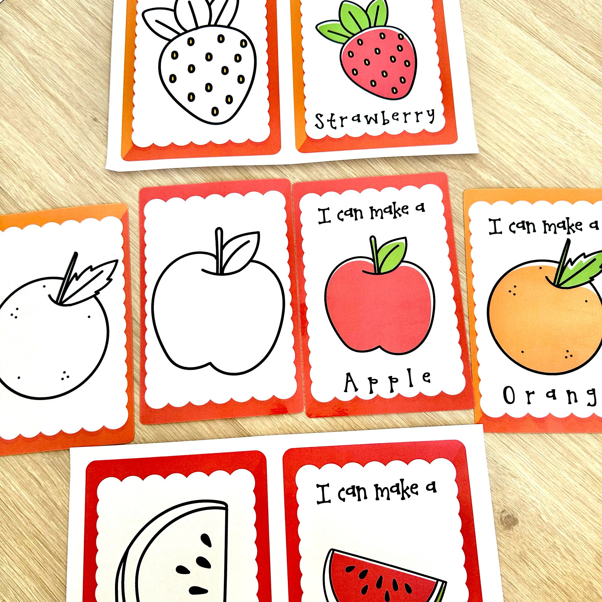 Preschool Printables, Cut and Glue, Printable Fruits Activity ...