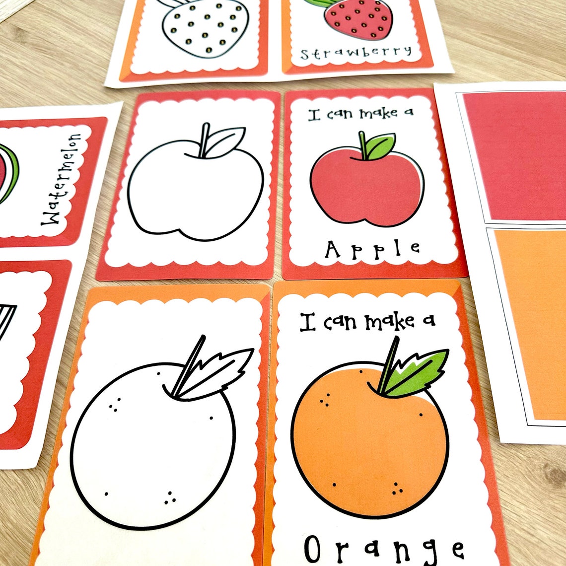 Preschool Printables, Cut and Glue, Printable Fruits Activity ...