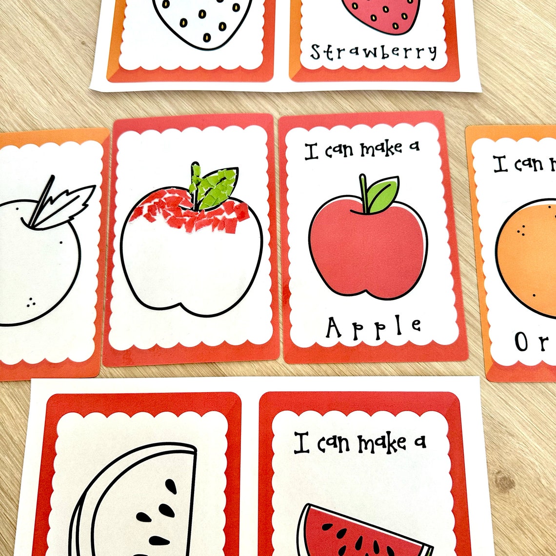 Preschool Printables, Cut and Glue, Printable Fruits Activity ...