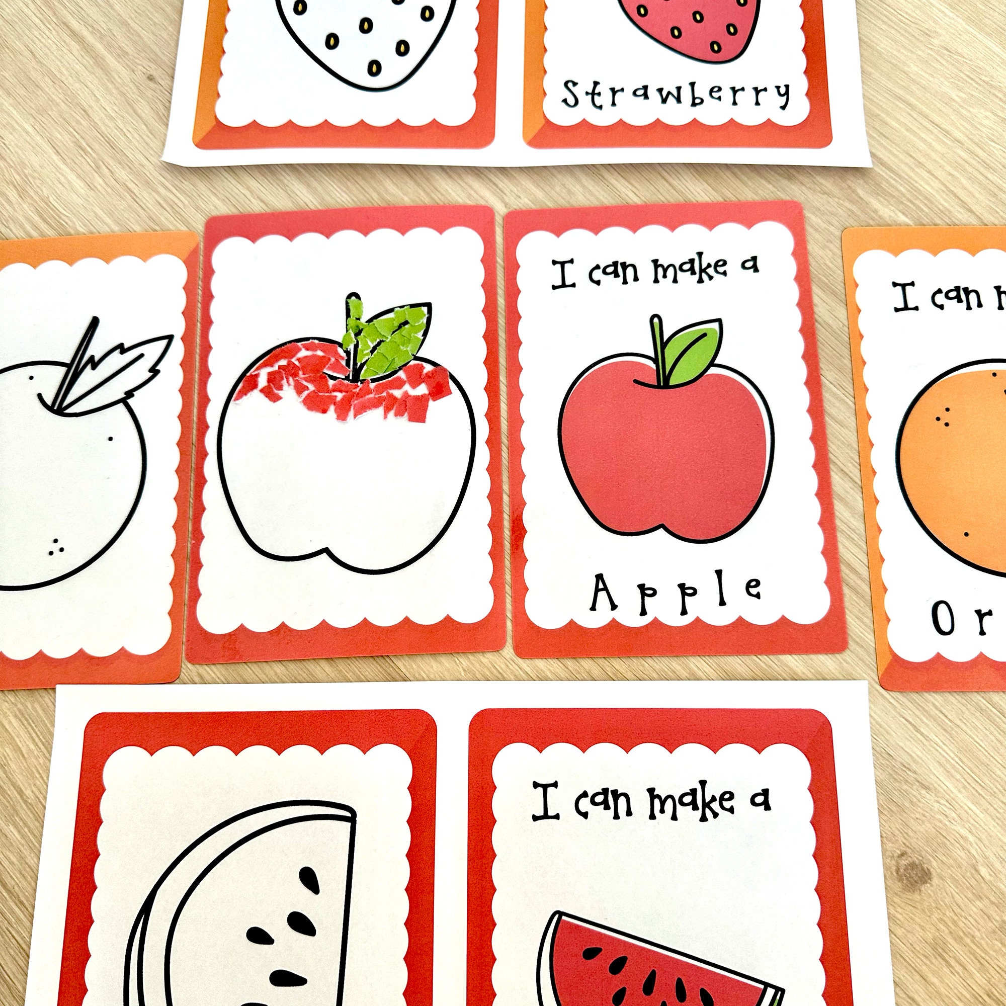 Preschool Printables, Cut and Glue, Printable Fruits Activity ...