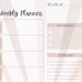 Boho Teacher Planner Editable, Printable PDF ,yearly, Weekly, Daily ...