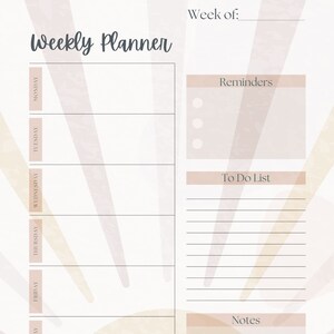 Boho Teacher Planner Editable, Printable PDF ,yearly, Weekly, Daily ...