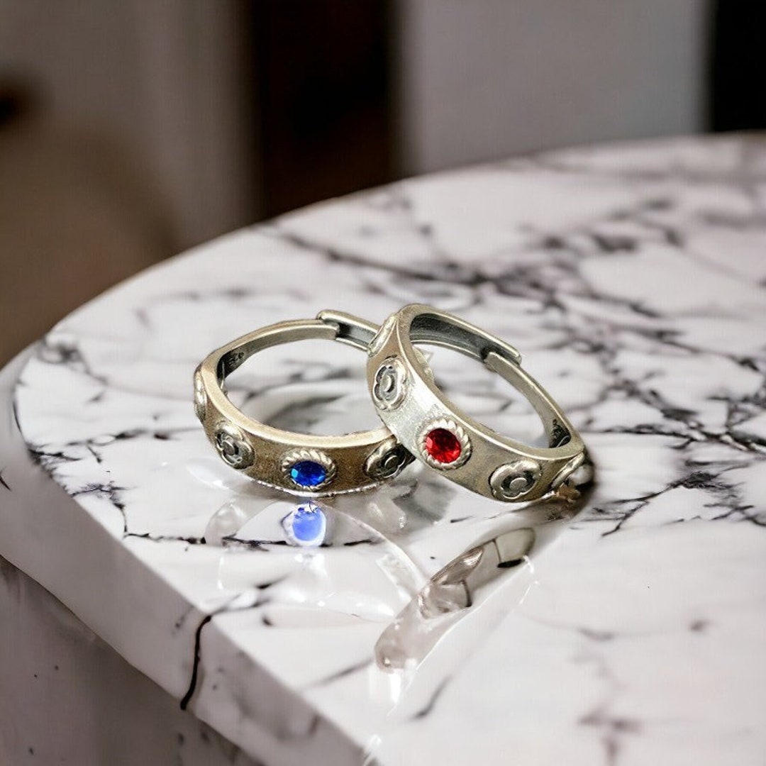 Howls Moving Castle Rings, Silver Sophie and Howl Rings, Anime Cosplay ...