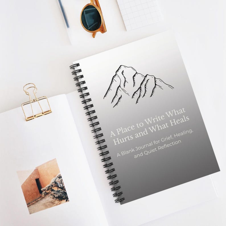 Grief Journal, Christian Healing Notebook, Personalized Gift - Etsy