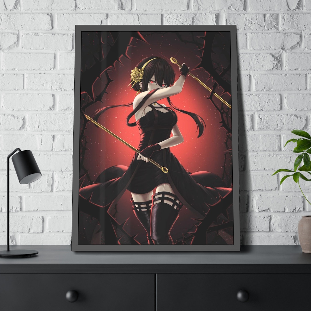 Anime Poster, Yor Forger Poster, Anime Wall Art, Japanese Art Poster ...