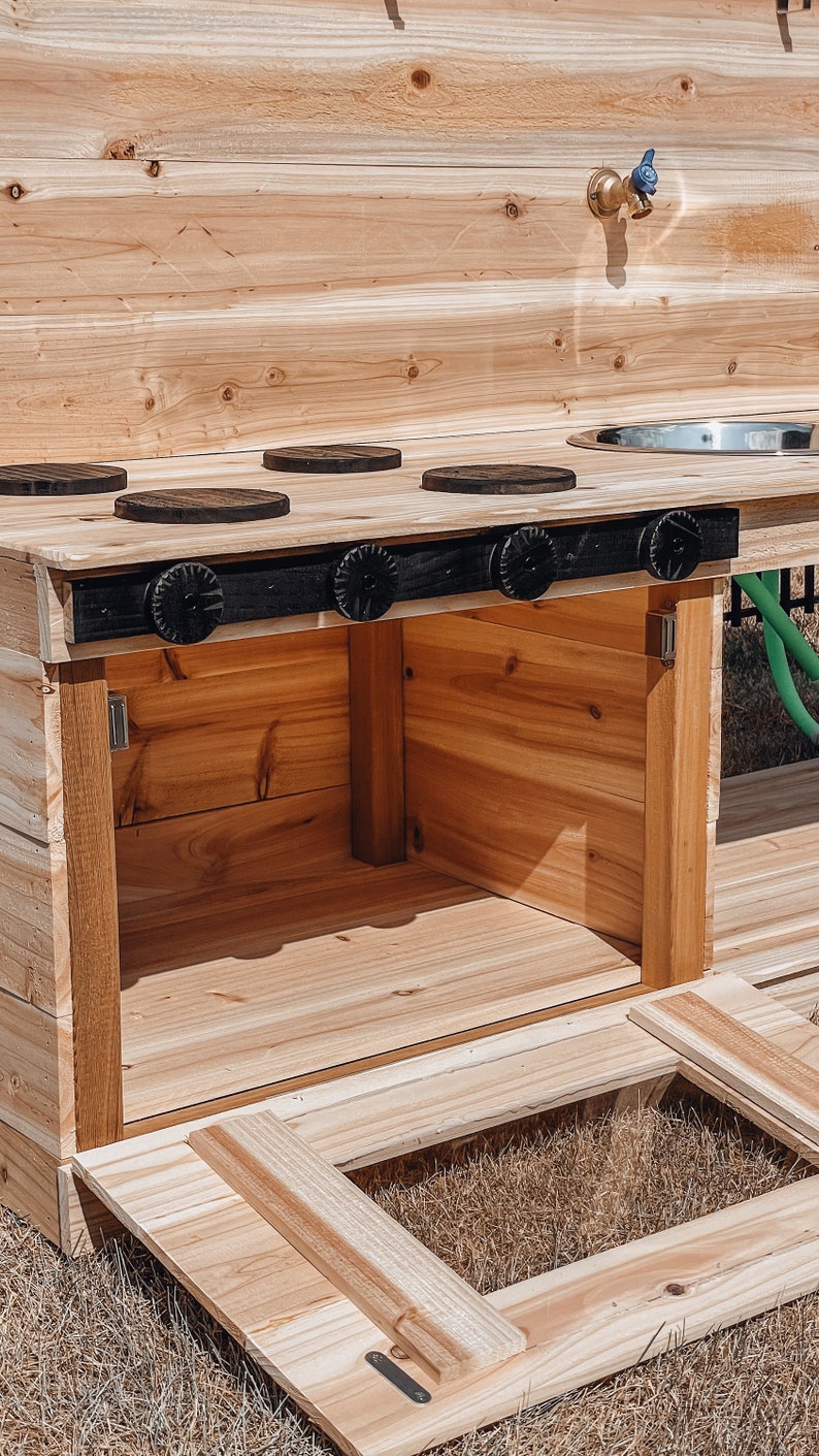 Mud Kitchen .PDF | Original Design | Woodworking DIY Plan With Video ...