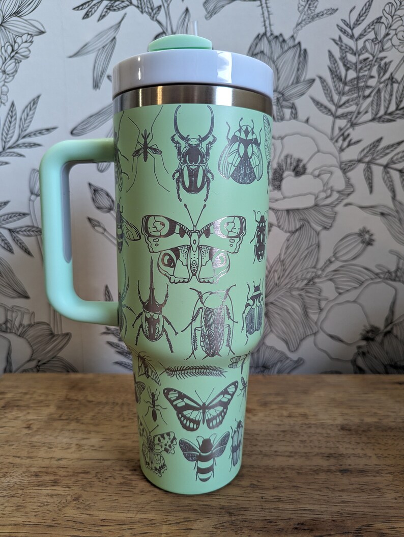 Bug Collection Engraved 40oz Insulated Tumbler - Etsy