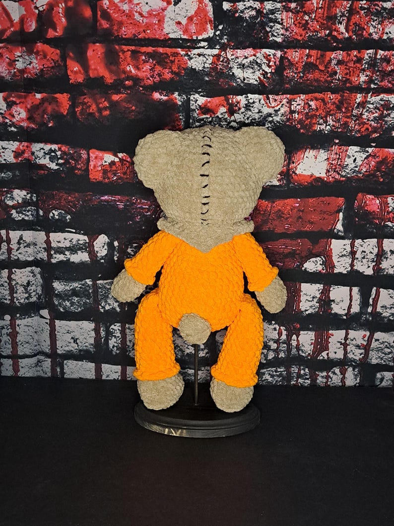 PATTERN** Trick-r-teddy Crochet, Spooky, Horror, Tutorial, Teddy Bear ...