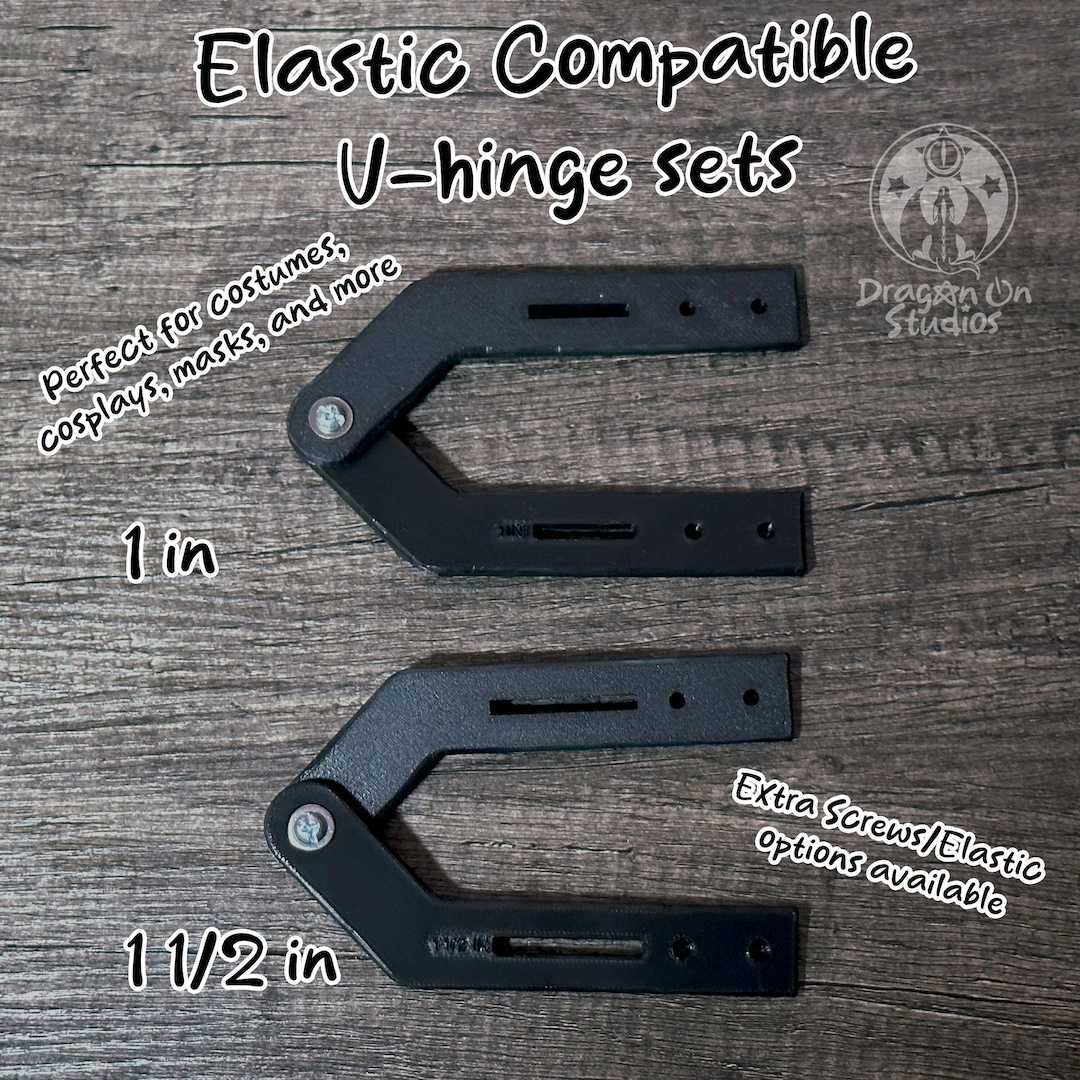 3D Printed Elastic Compatible V-hinge Joints for Costume, Cosplay, and ...