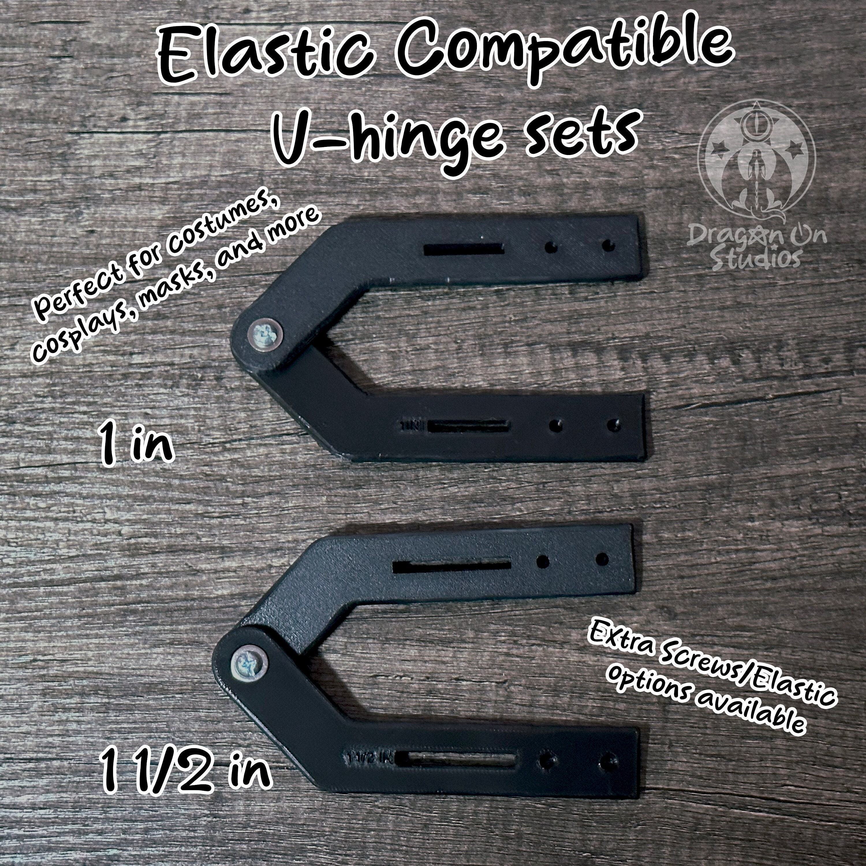 3D Printed Elastic Compatible V-hinge Joints for Costume, Cosplay, and ...