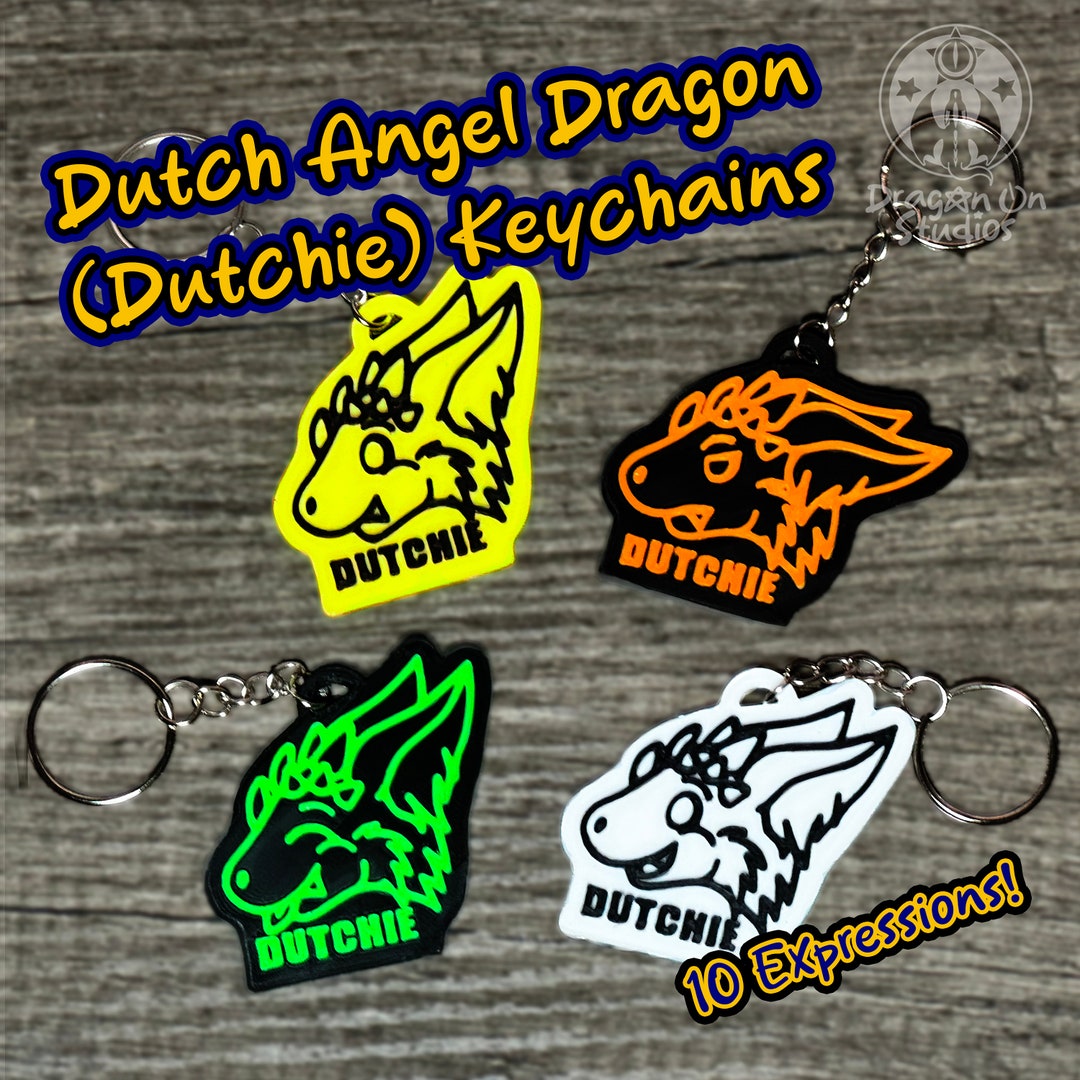 Dutch Angel Dragons (dutchies) Furr-emoticons - 3D Printed Furry ...